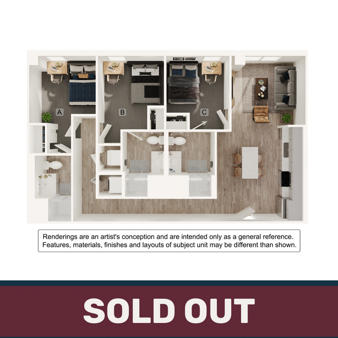 Floor Plans | UW Madison Apartments | Chapter Madison