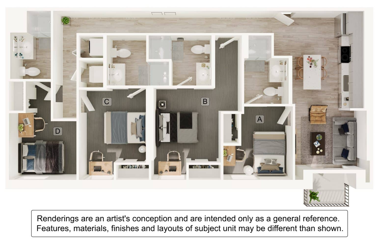 Floor Plans | UW Madison Apartments | Chapter Madison